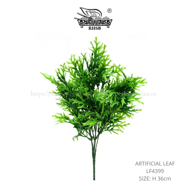 ARTIFICIAL LEAF / ARTIFICIAL PLANT / DAUN HIASAN / LEAVES BOUQUET ...