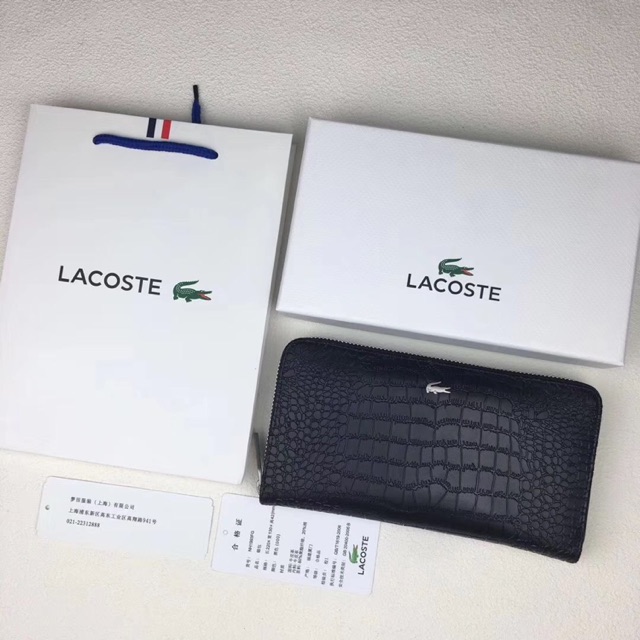 🔰LACOSTE WALLET MENS🔰 | Shopee Malaysia
