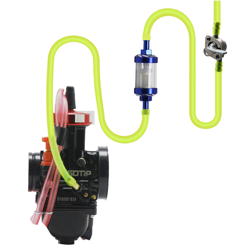 ZSDTRP Universal 8mm Petrol Gas Fuel Filter Oil Hose Clips set For ...