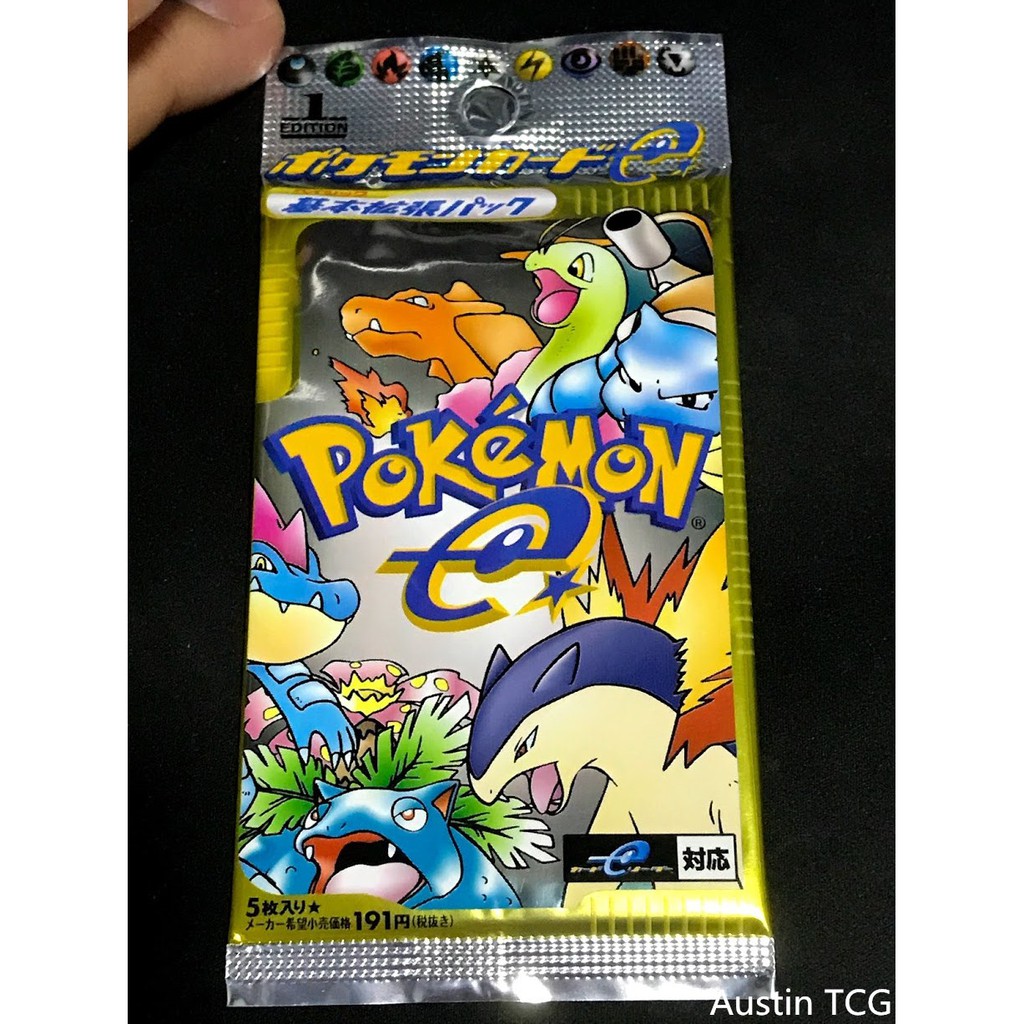 Pokemon Card TCG: Sealed 1st Edition Expedition e booster Pack | Shopee ...