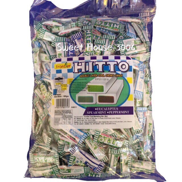 Frontier 900gm Hitto Double Layer Cool Chewy Candy Childhood Snacks ...