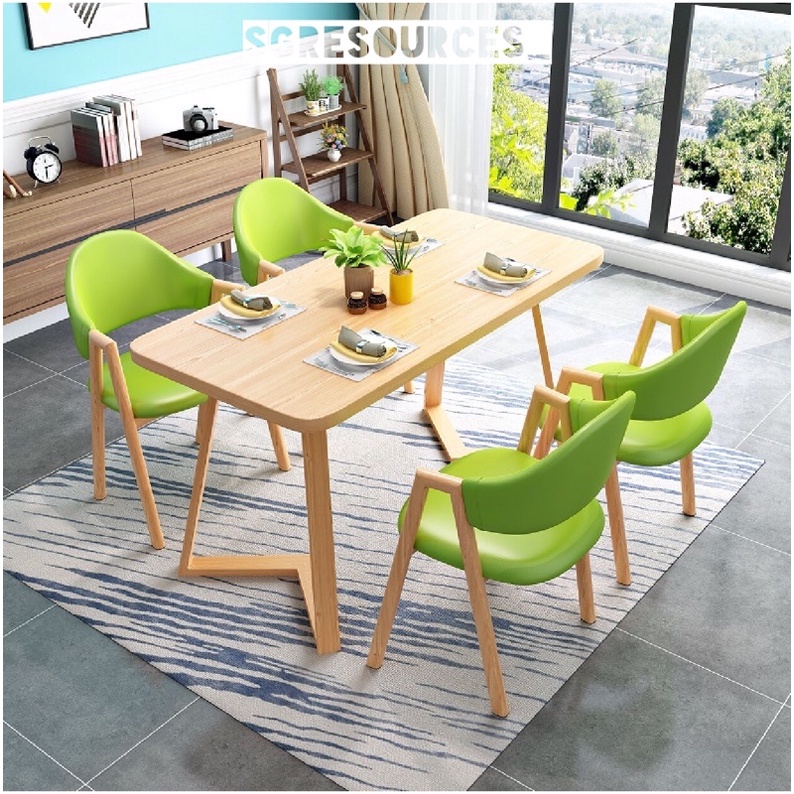 Dining table set modern design 4 in 1 | Shopee Malaysia