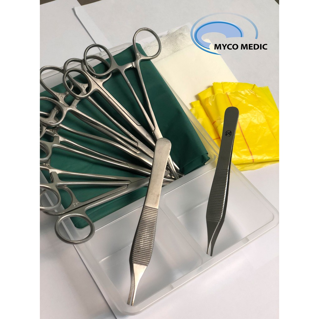 Circumcision Set | Sunathon 11+6 / sterile set 11 instruments + 6 ...
