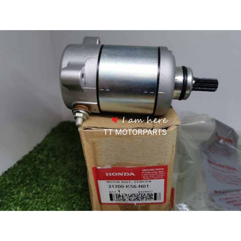 Honda RS150 Starter MOTOR Starting MOTOR 100% Boon Siew Honda | Shopee ...