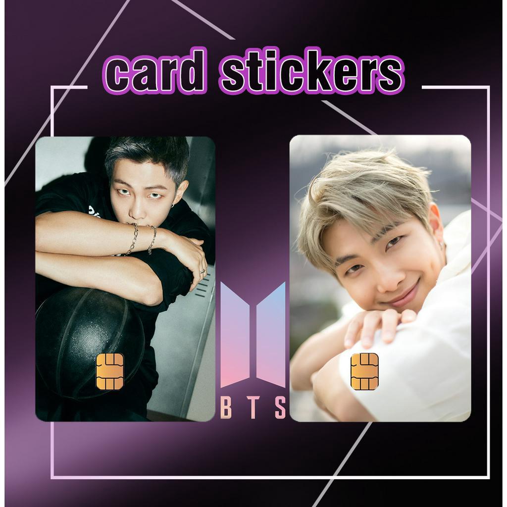 KIM NAM-JOON CARD STICKER - RM B T S CARD STICKER - KIM NAM-JOON TNGO ...