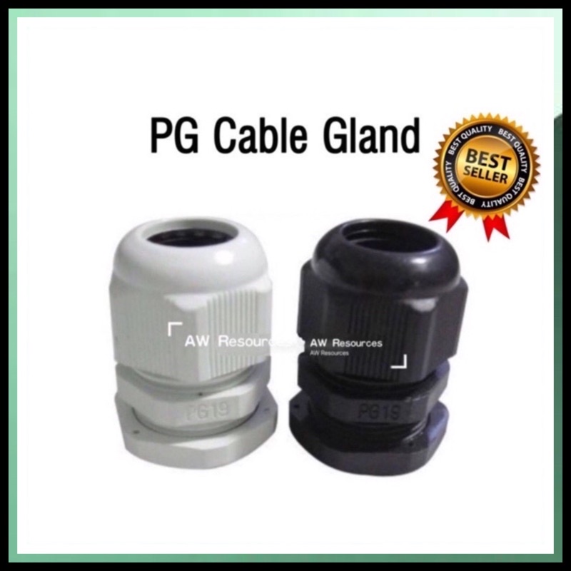💥Ready Stock💥 PG Cable Gland Nylon PG21 / PG29 / PG36 / PG42 / PG48 ...