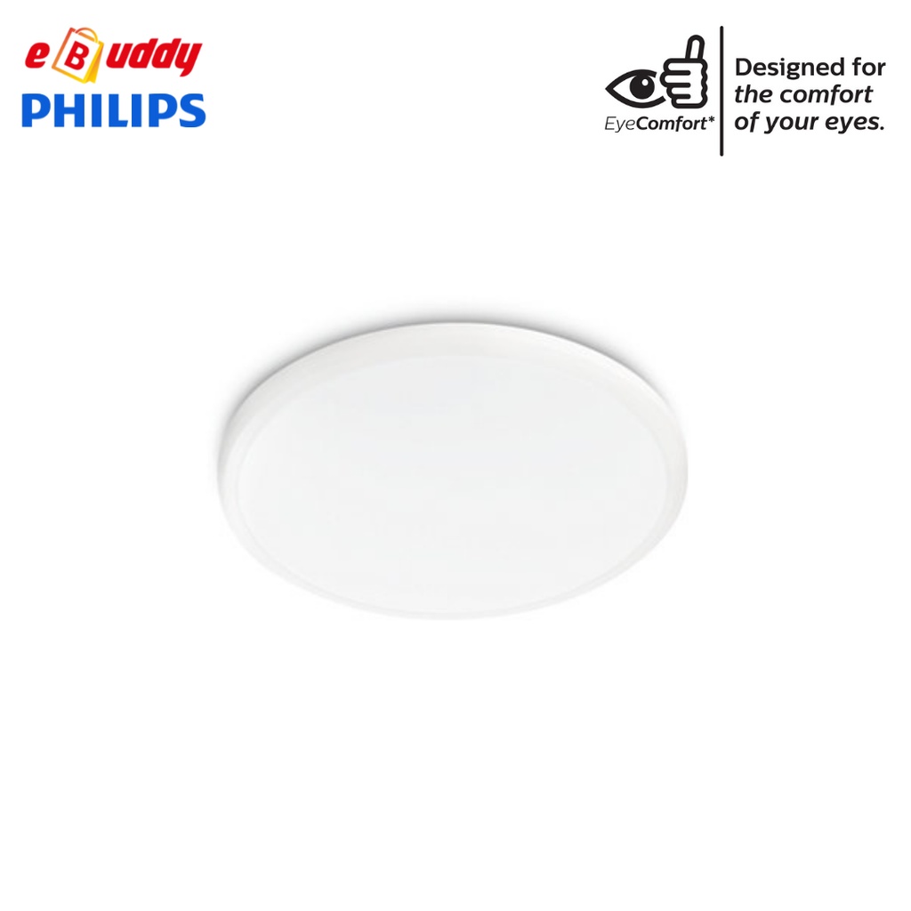 PHILIPS Essential LED Ceiling Light CL254 (12W / 17W / 20W 6500K) [Ready Stock] | Shopee Malaysia