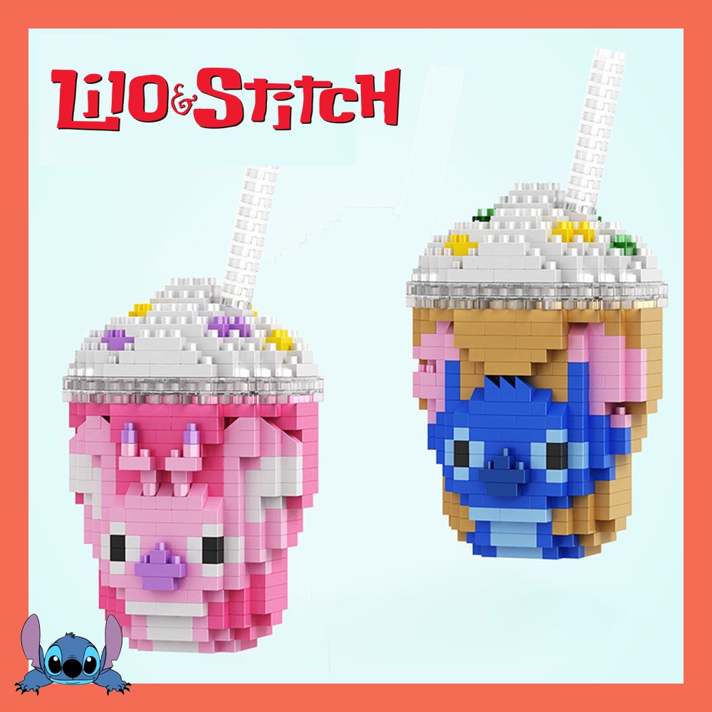 Ready Stock | Nano Blocks Lilo and Stitch | Building Blocks | Stitch ...