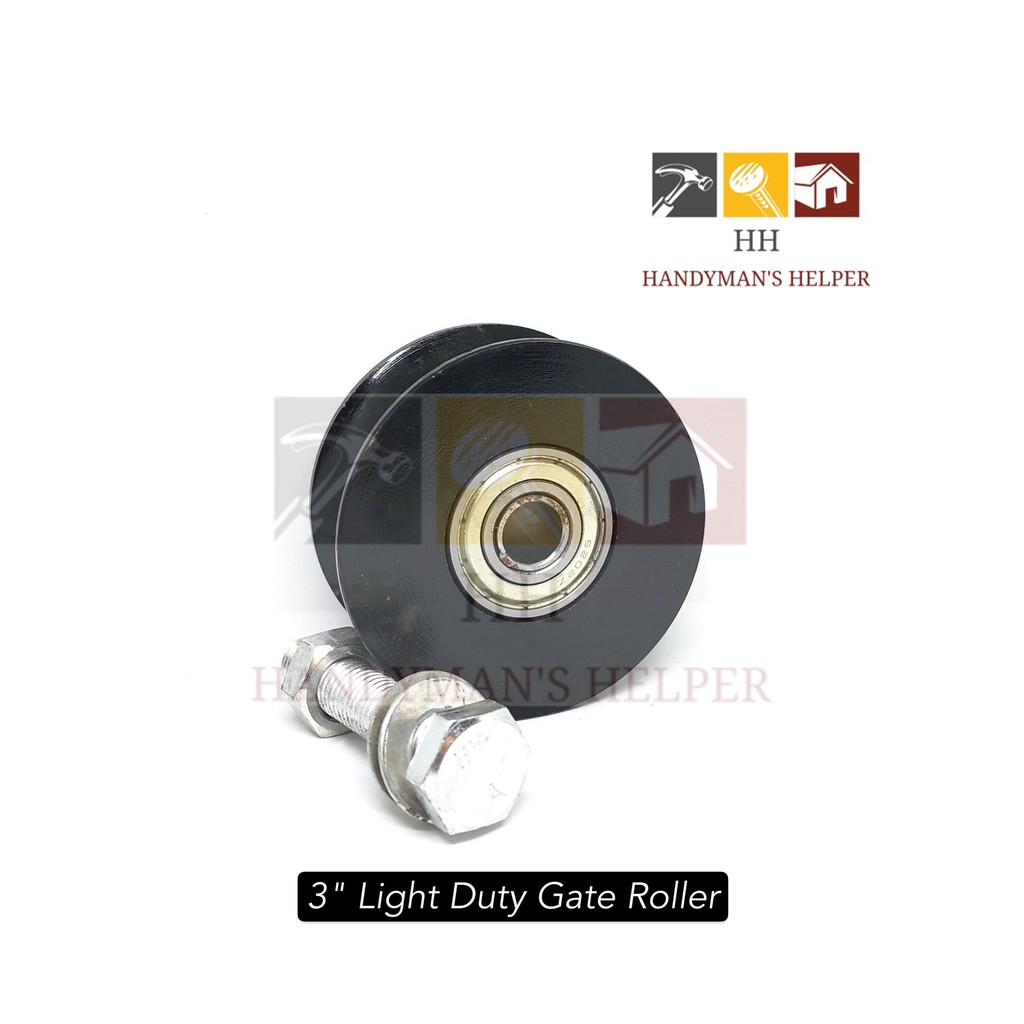 3'' GATE ROLLER WITH BEARING RODA GATE BESI | Shopee Malaysia