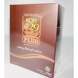 KOFI 29 PLUS Kopi 29 Plus Tenaga Fitrah Alam Original (10 Sachets x ...