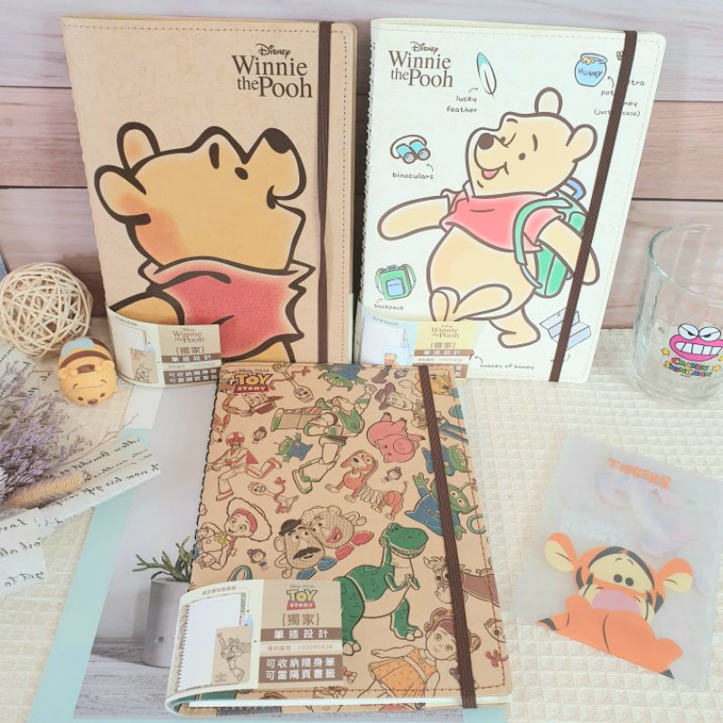 Disney 25k Loose-Leaf Notes Pooh Notebook Sewing Notepad Horizontal ...