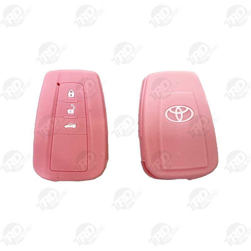 [𝗦𝗜𝗟𝗜𝗖𝗢𝗡𝗘] Toyota Corolla CROSS CAMRY ALTIS CHR Car Key Cover Casing ...
