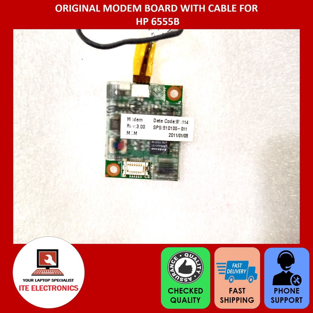 ORIGINAL HP 6555B MODEM BOARD WITH CABLE | Shopee Malaysia