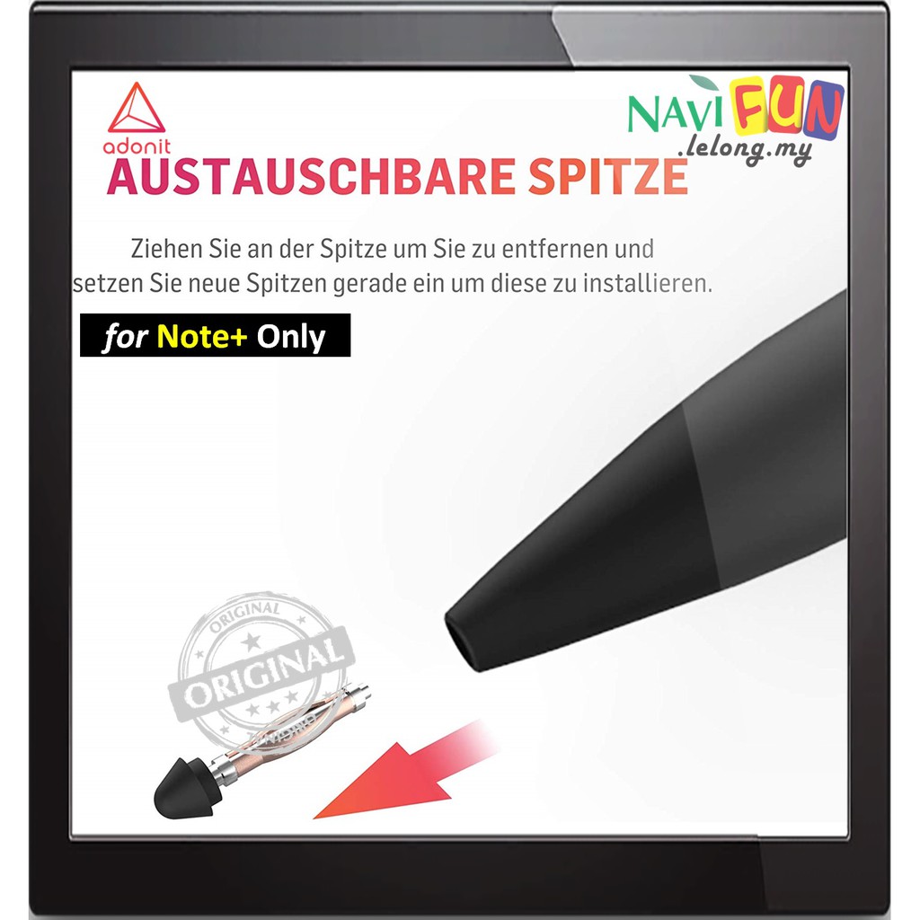 [Replacement Tips Note+] [3pcs] Adonit (Ori) Note+ Plus Replacement Tips (ARNST) | Shopee Malaysia