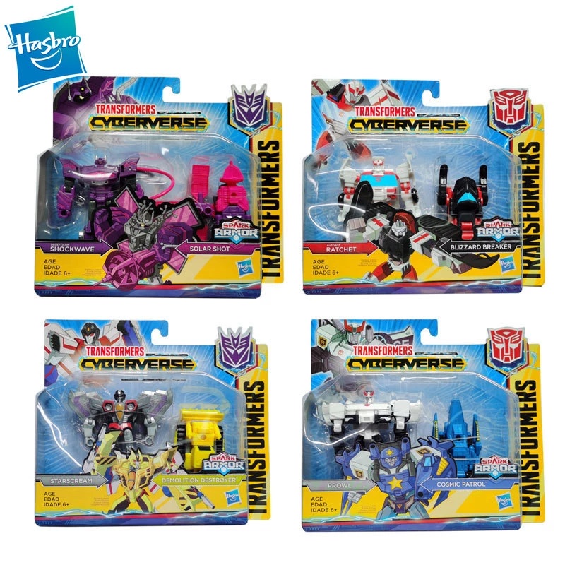 (CLEAR STOCK) TRANSFORMERS CYBERVERSE POWER OF THE SPARK HASBRO ...