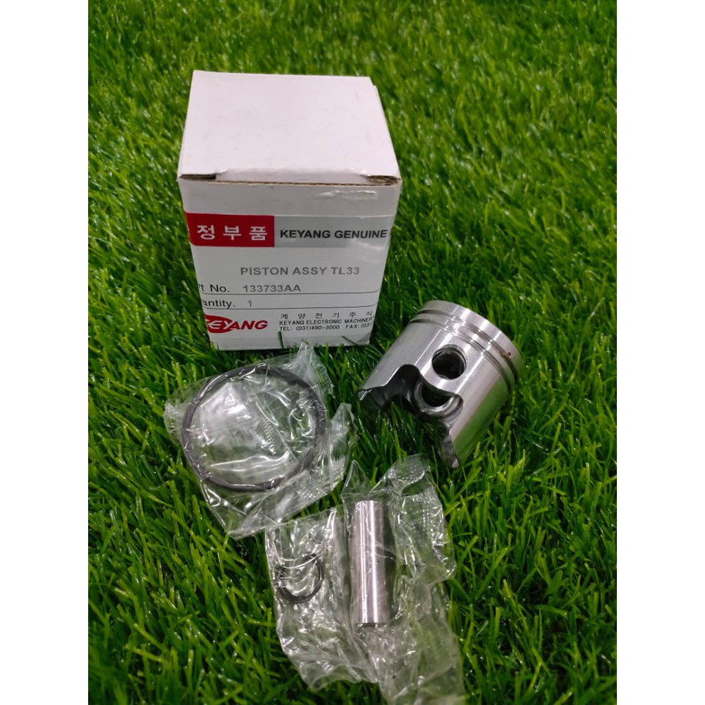 Piston Kit TL33 TB33 TU33 BG330DT Mesin Rumput 36mm Piston Ring Kasei Ogawa Mitsubishi (Made in ...