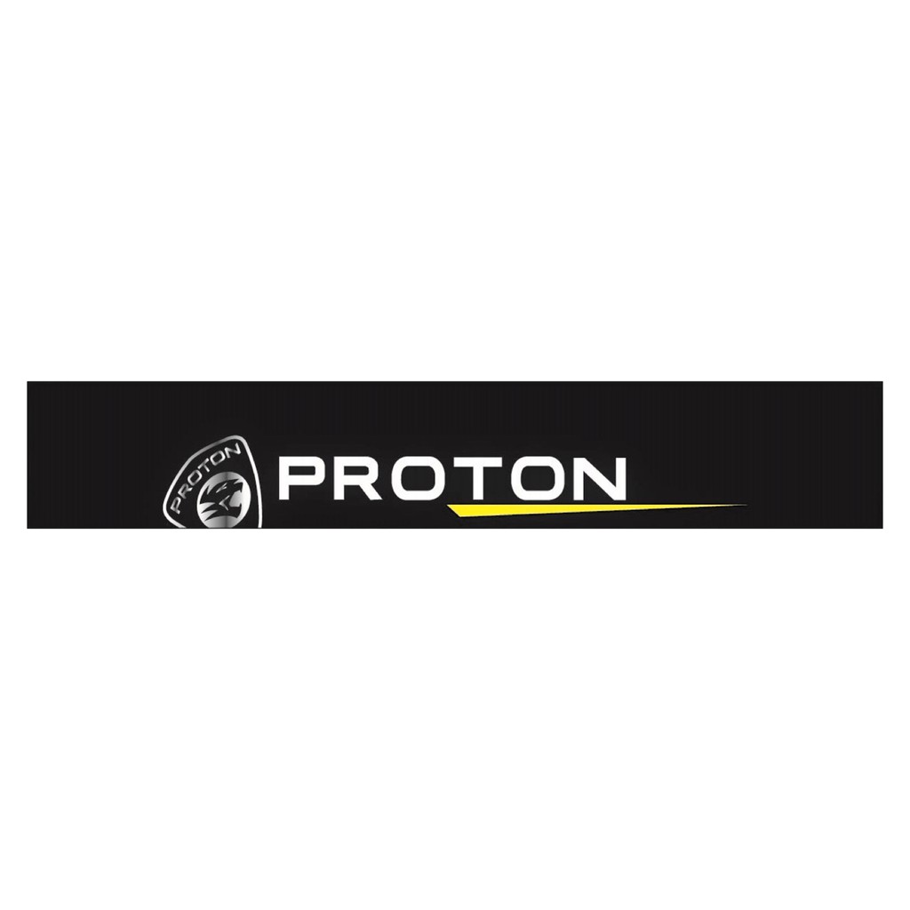 PROTON Front Windshield Sticker / Sticker Tampal Cermin Depan Kereta ...