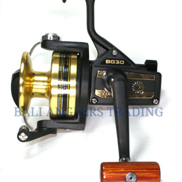 ☆Genuine☆ Daiwa BG30 Spinning Fishing Reel Black/Gold 海外 即決 - スキル、知識