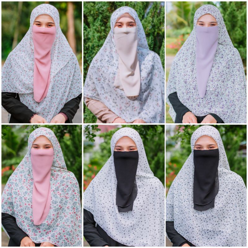 🌸 Bawal & Shawl Chiffon Printed Labuh Bidang 5060 🌸 ( 18 - 33 ...