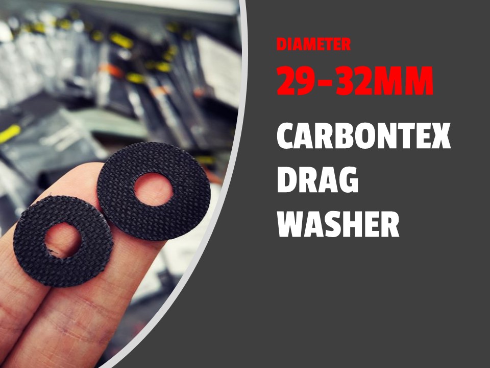 CARBONTEX DRAG WASHER - Diameter 29-32mm Special Size | Shopee Malaysia