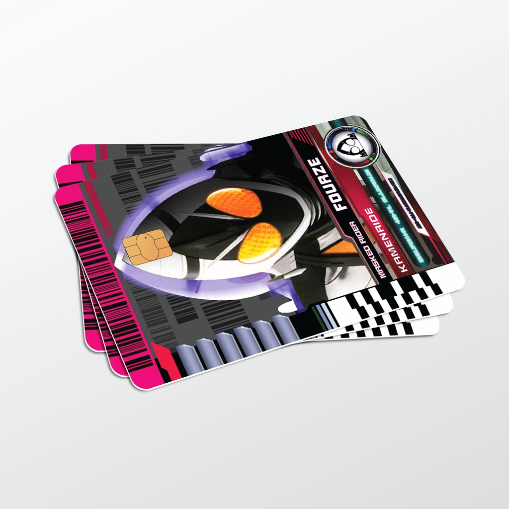 Sticker Anime Kamen Rider Masked Rider Decade Kiva OOO Stiker Card ...