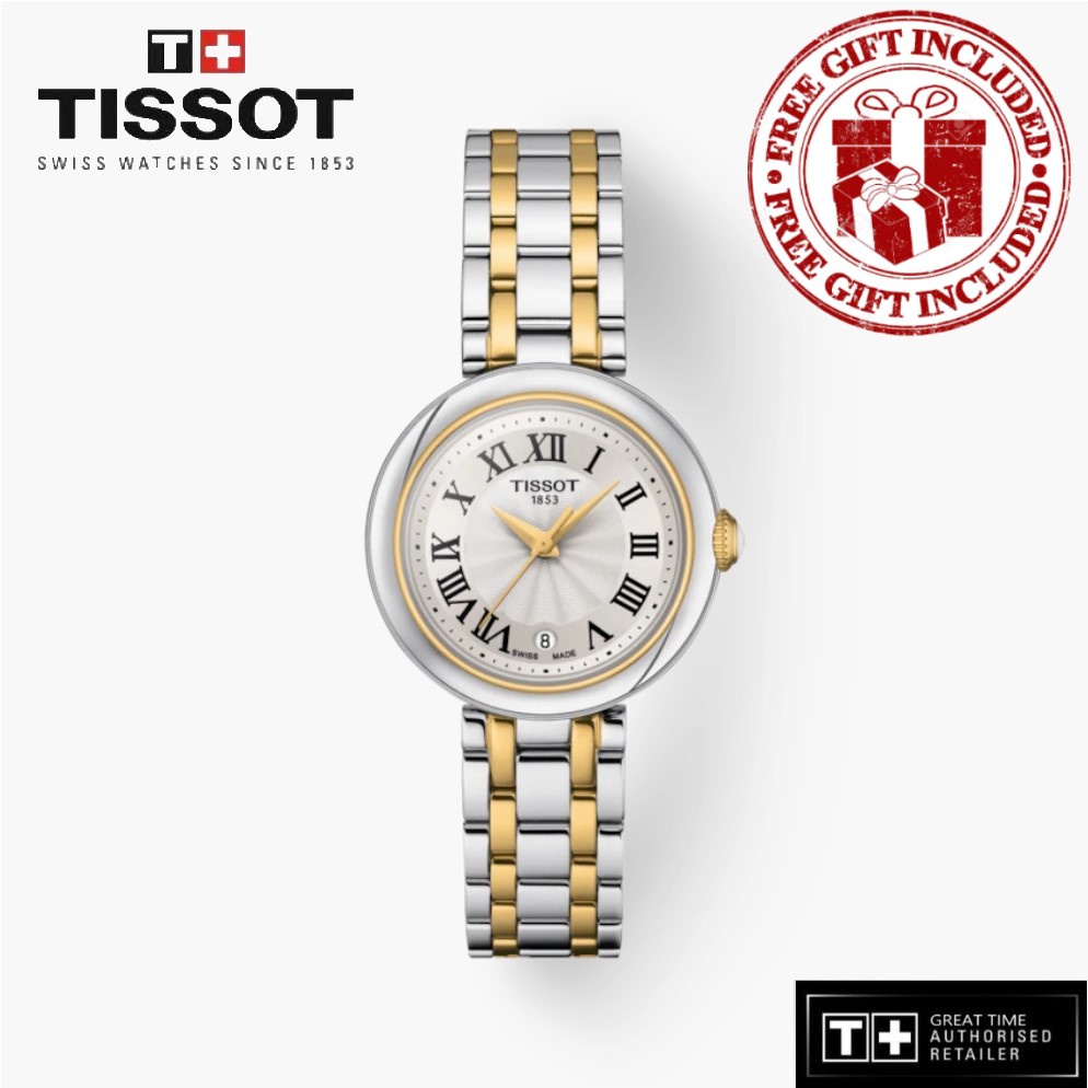 Tissot T126.010.22.013.00 Ladies' Bellissima Small Watch | Shopee Malaysia