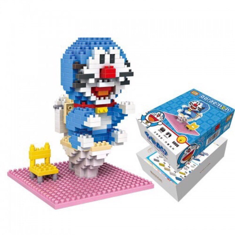 Doraemon Series Nanoblock Compatible LOZ Diamond Building Block ...