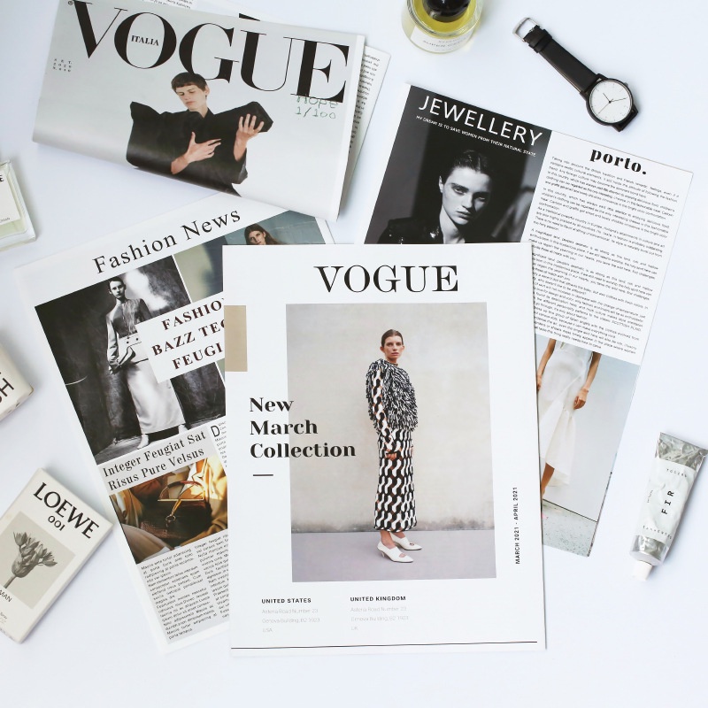 Ins Fashion Big Newspaper Photo Props Model Posing Photography ...