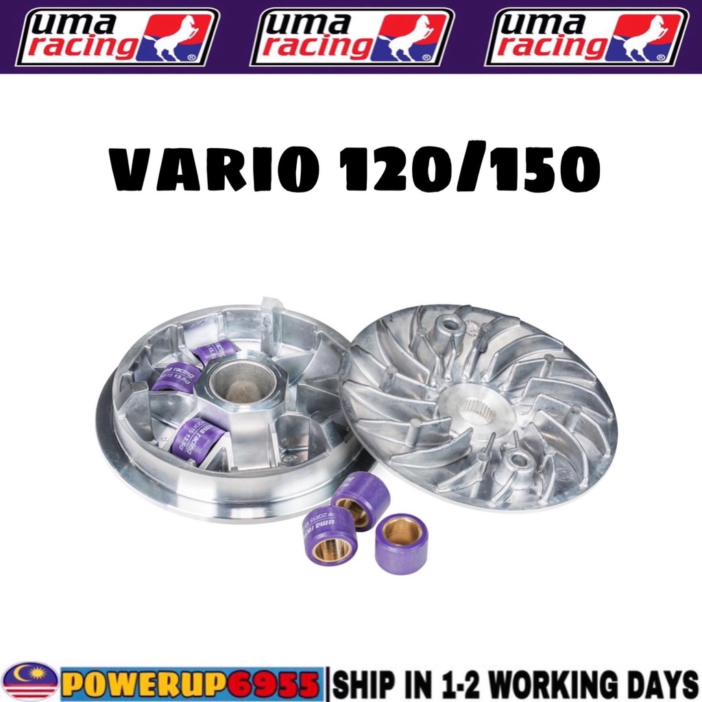 ORIGINAL UMA RACING CVT PULLEY KIT SET W/ DRIVE FACE NMAX155 NMAX ...