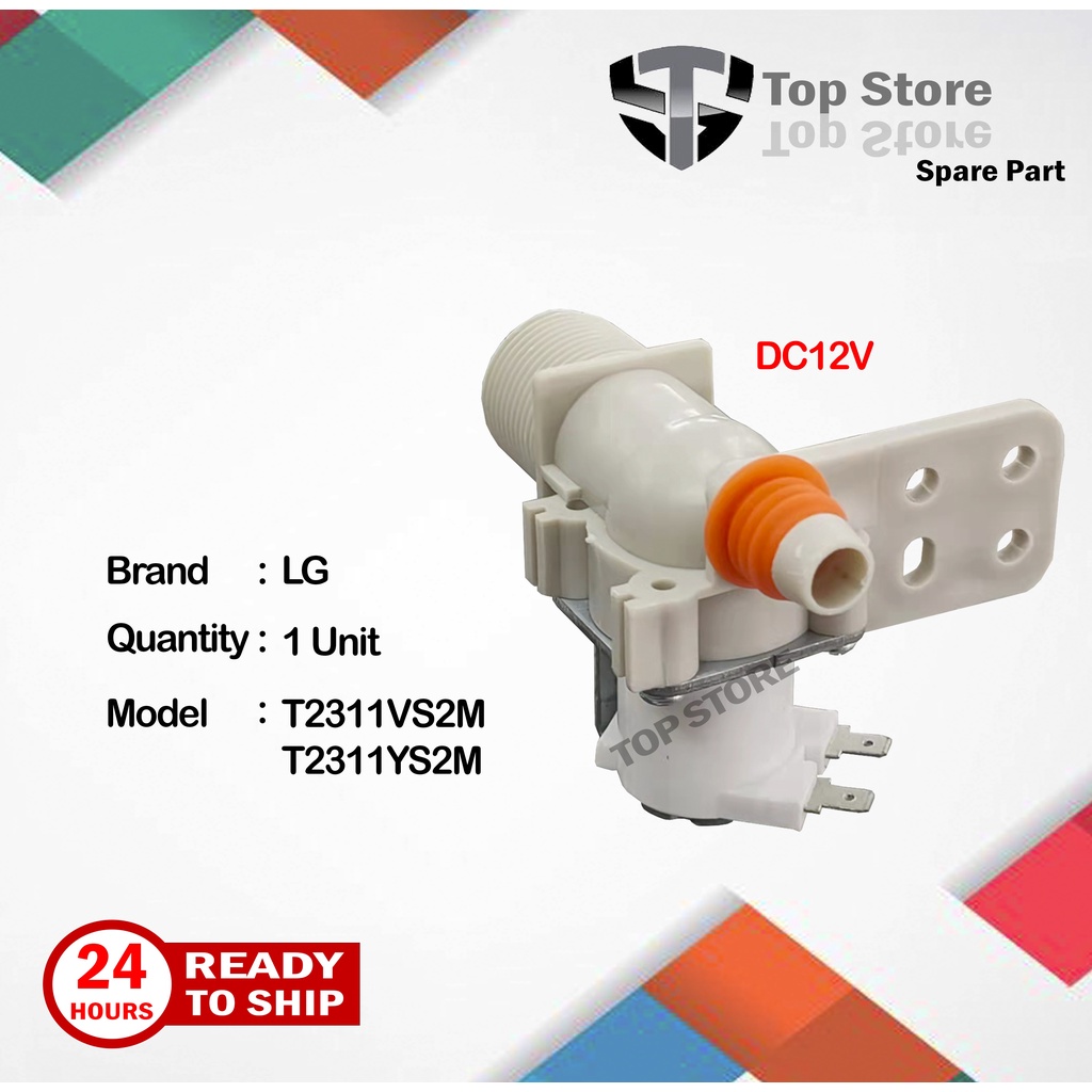 LG Washing Machine Water Inlet Valve T2311VS2M T2311YS2M | Shopee Malaysia