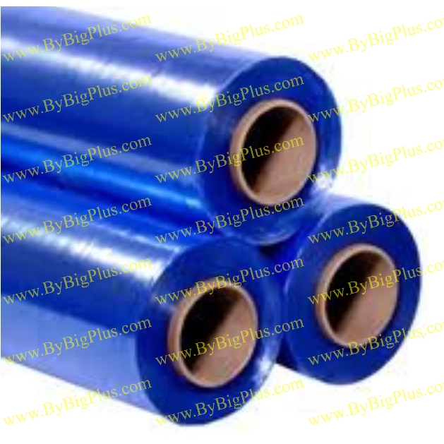 Stretch film BLUE wrapping packaging (6 x 500MM x 2.0KG x 23MIC) from ...