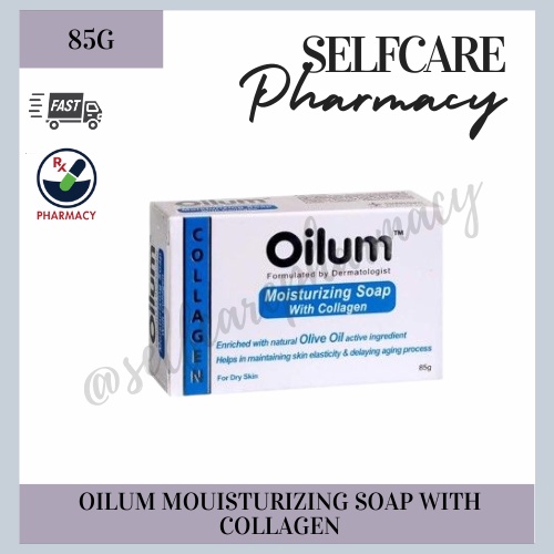 OILUM MOISTURIZING SOAP WITH COLLAGEN 85G | Shopee Malaysia
