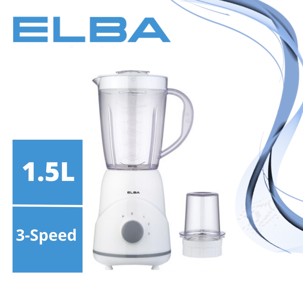 Elba Blender with Grinder (1.5L) EBG-F1534(GR) | Shopee Malaysia