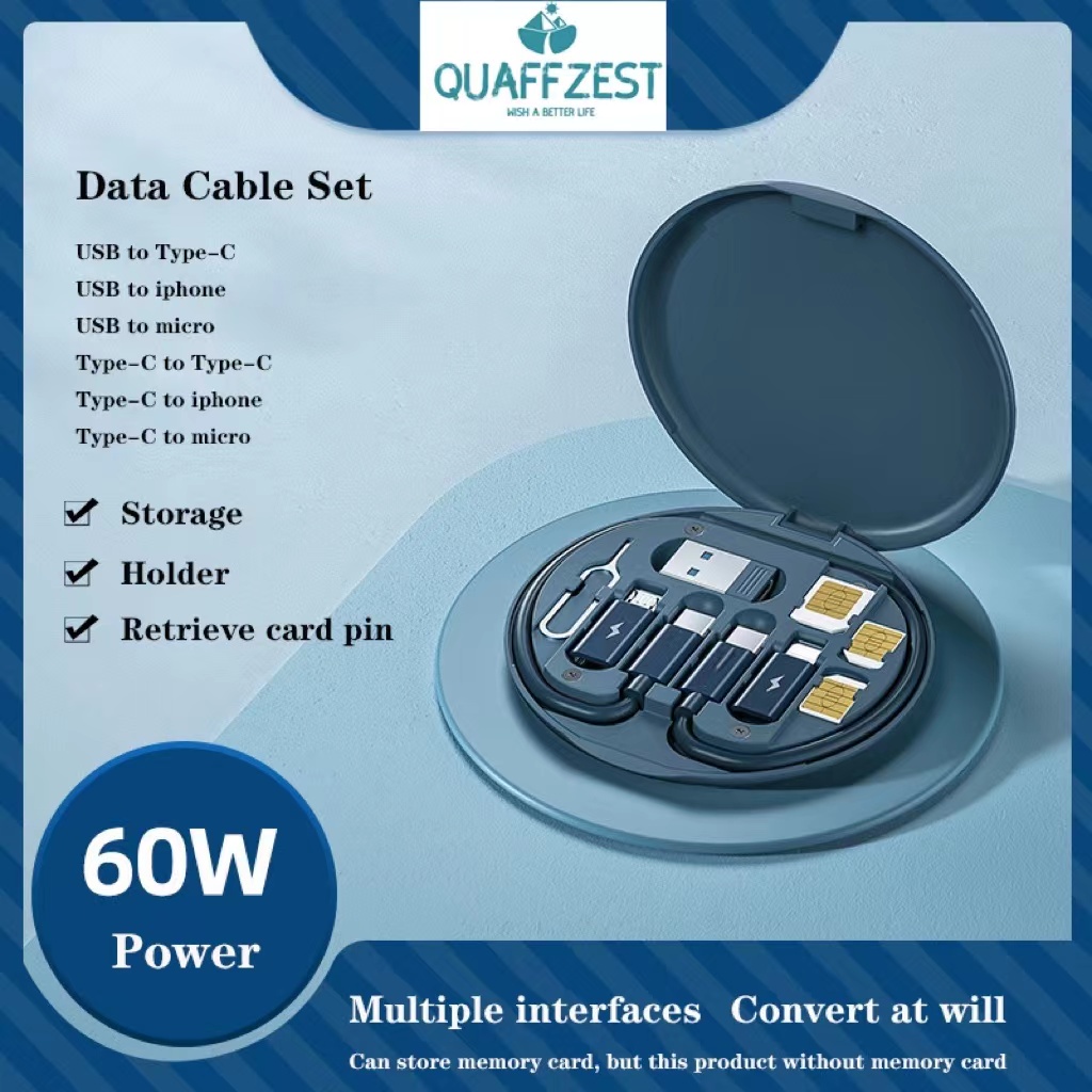 60W 5 In 1 Multi-Functional Fast Charging Box For Mobile Phones ...