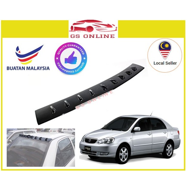 Toyota Corolla Altis (9th Gen) 2000-2006 Vortex Generator Shark Fin ...
