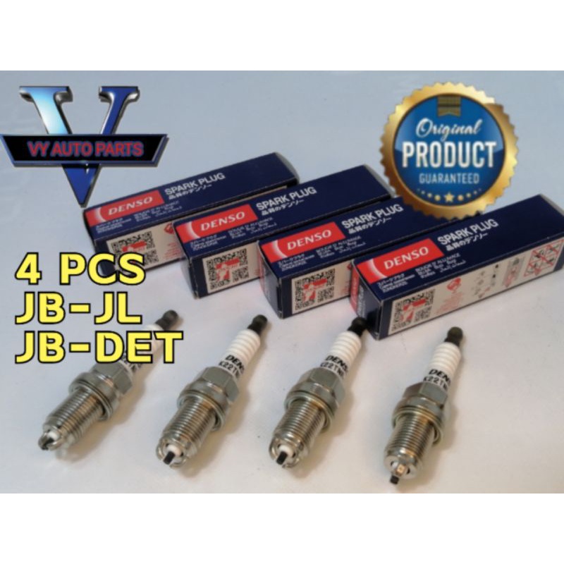 Spark Plug L5 L6 JBJL JB-DET 4 Piston Original Denso | Shopee Malaysia