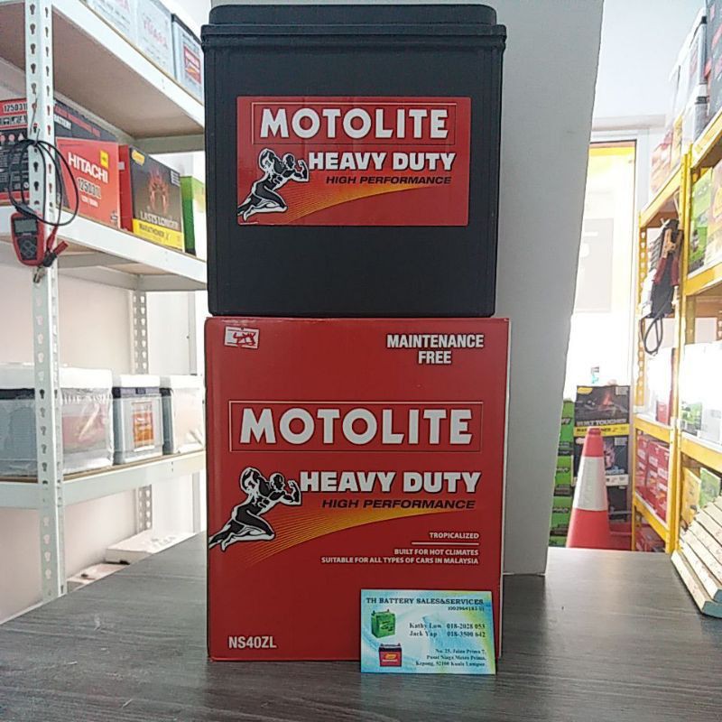 NS40ZL(38B20L) CENTURY MOTOLITE MF -car battery for P.MYVI,BEZZA, AXIZ ...