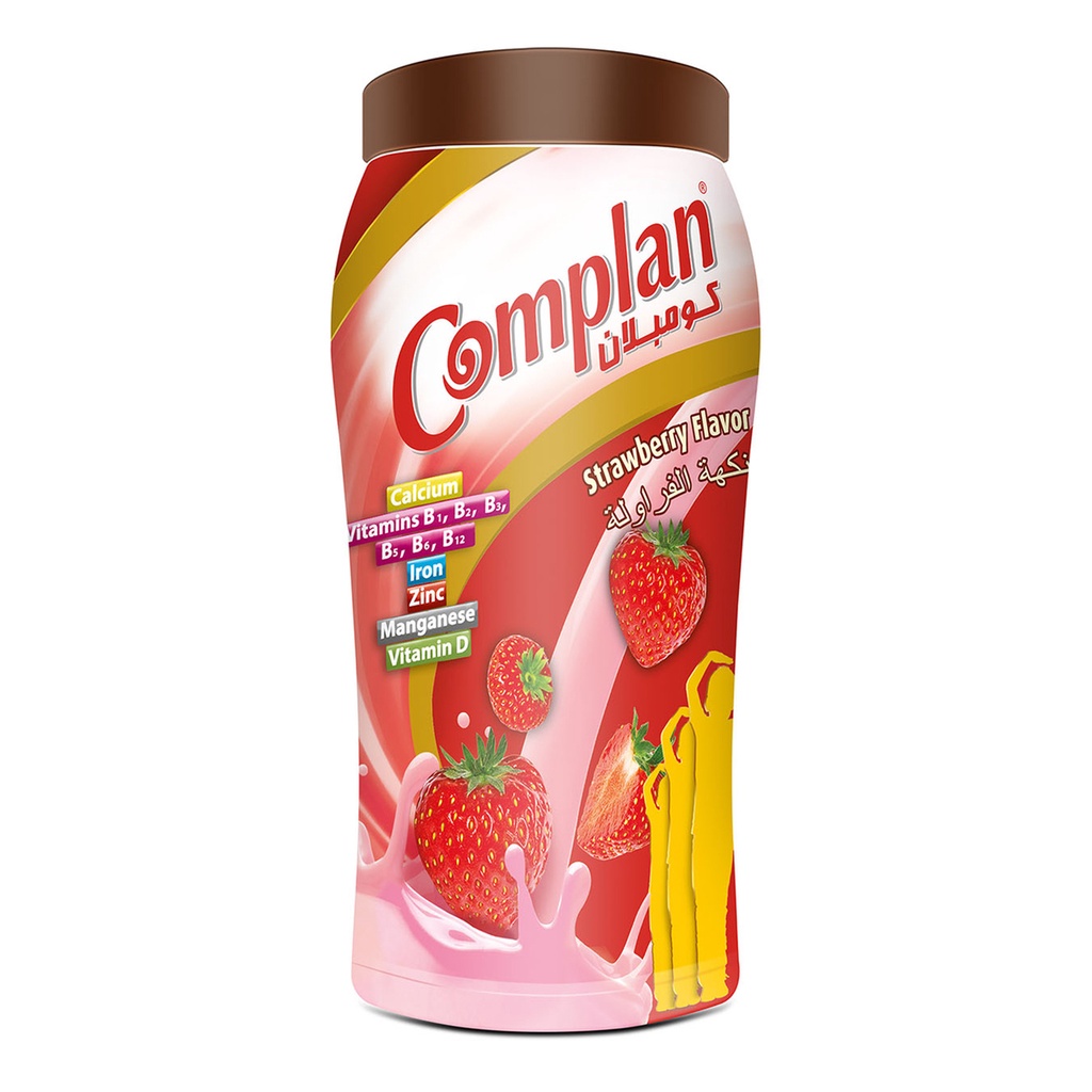 Complan Strawberry Flavor Dairy Based Nutrition Energy Drink 400g ...