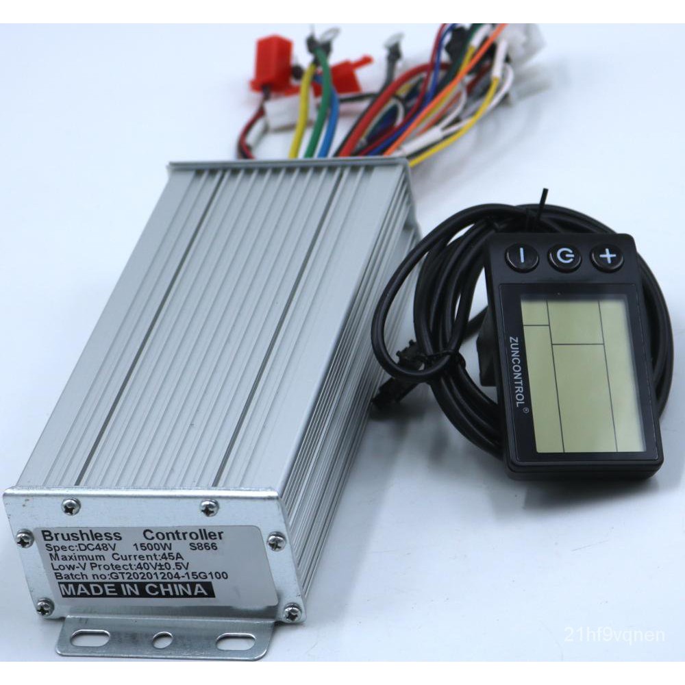 GREENTIME 48V 60V 1500W 45A Brushless DC Motor Controller Ebike ...