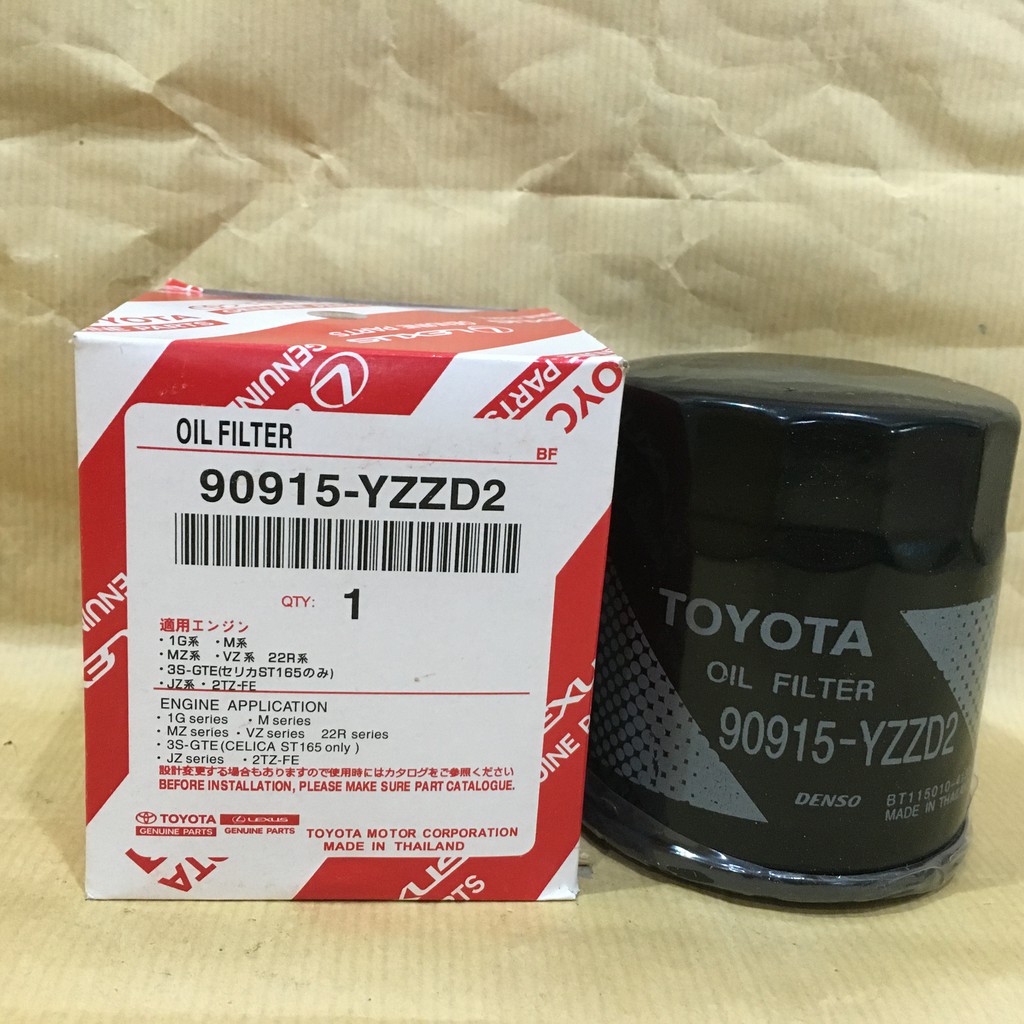 OIL FILTER TOYOTA HILUX INNOVA ALPHARD HARRIER 4.8(90915-YZZD2 ...