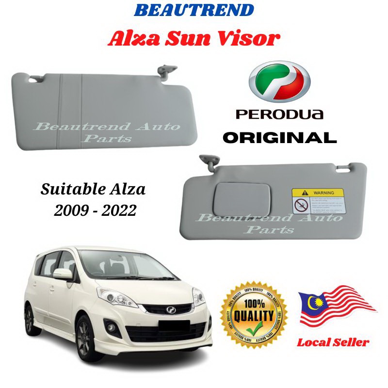 Perodua Alza Sun Visor Sun Shade Original Advance SE Premium 2009 2010 ...