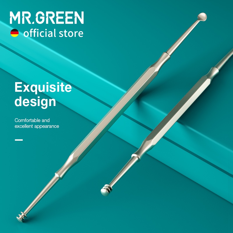 Mr Green Double Head Ear Wax Removal Ear Cleaner Double End Earwax