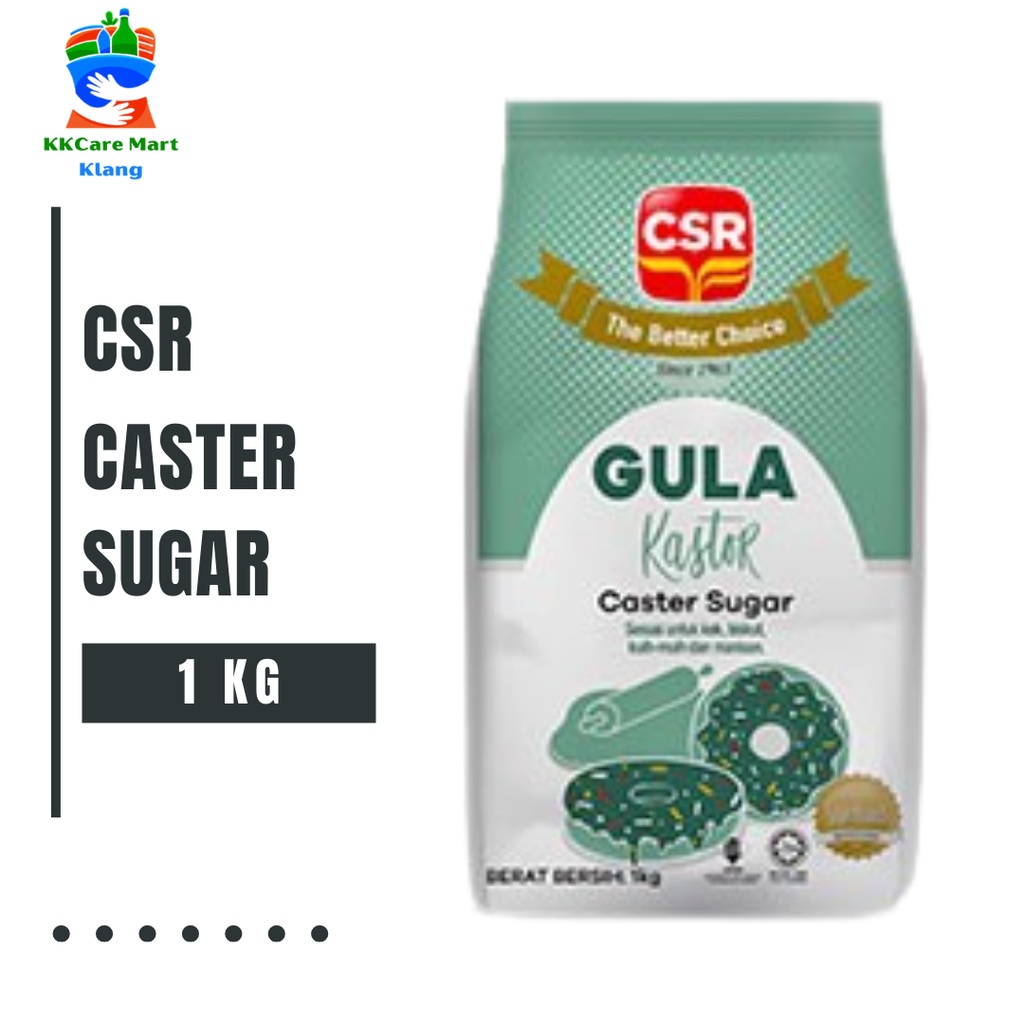 CSR - Gula Kastor Caster Sugar - 1 KG | Shopee Malaysia