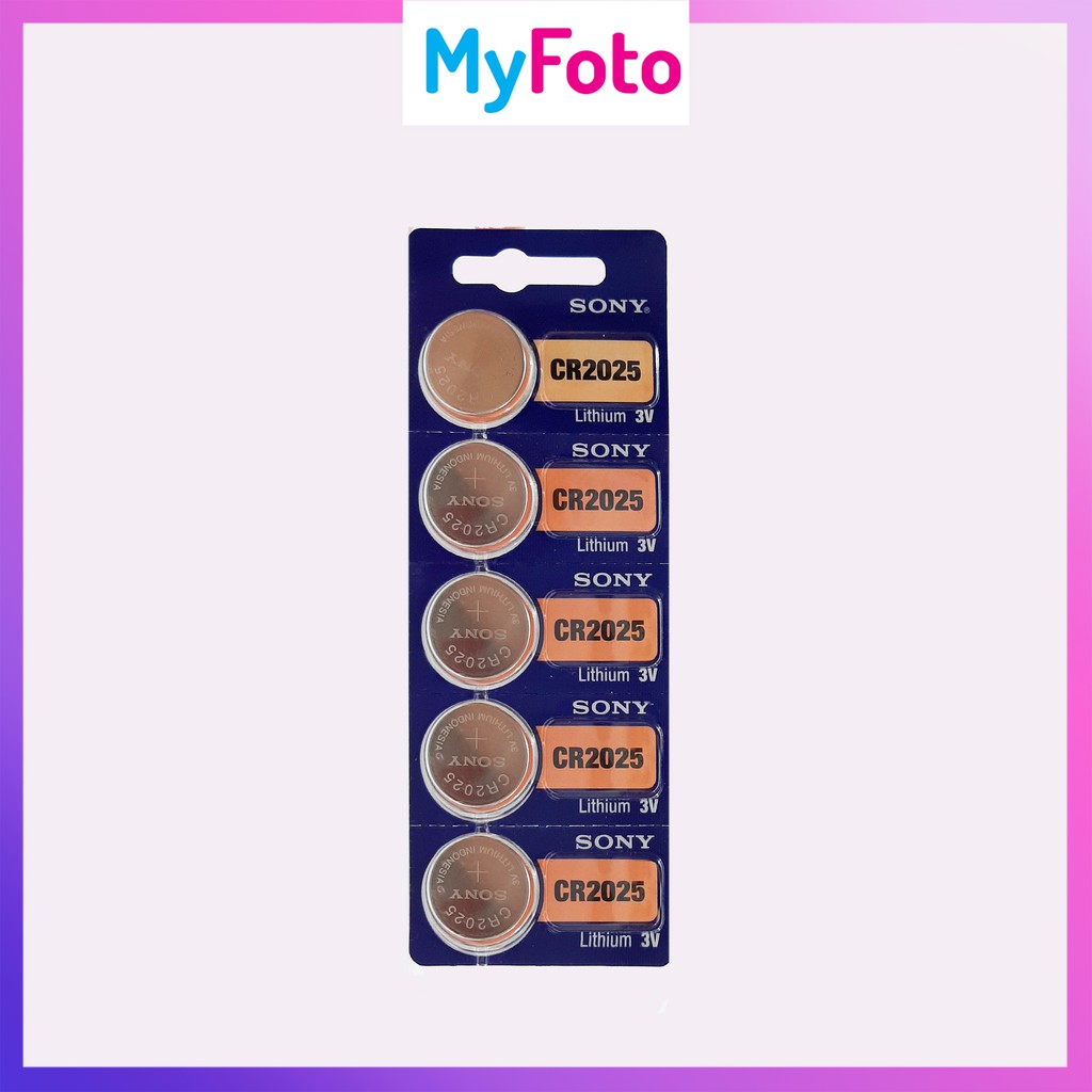 Sony CR 2025, CR Lithium Battery | Shopee Malaysia
