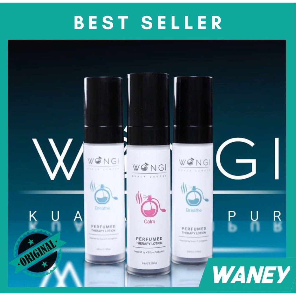 💥BEST SELLER💥WONGI: Perfumed Therapy Lotion (65ml) Minyak Angin Bau ...