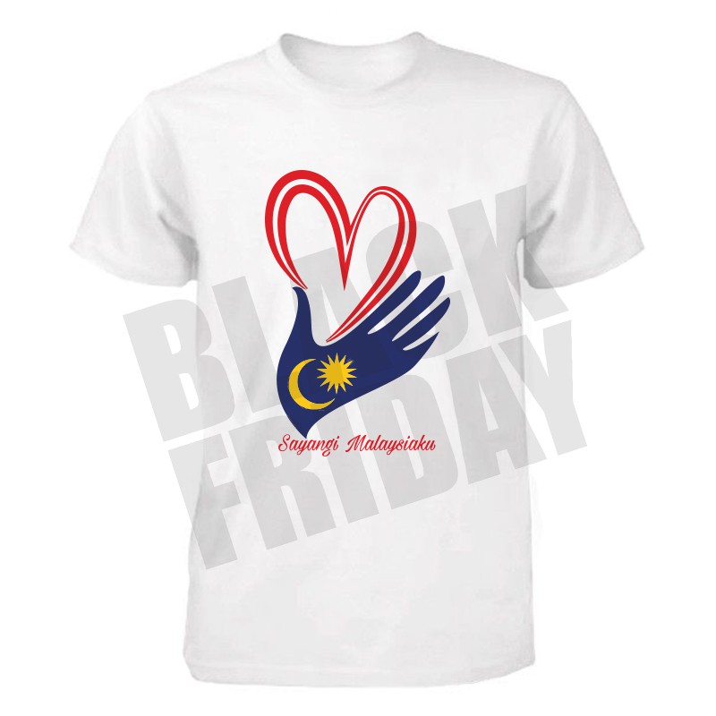 [READY STOCK] MALAYSIA MERDEKA GRAPHIC T-SHIRT 12 | Shopee Malaysia