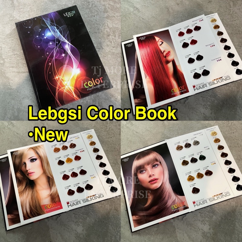 Hair Color Chart Catalogue Book Loreal Matrix Lebgsi Yeshu Moge Pala ...