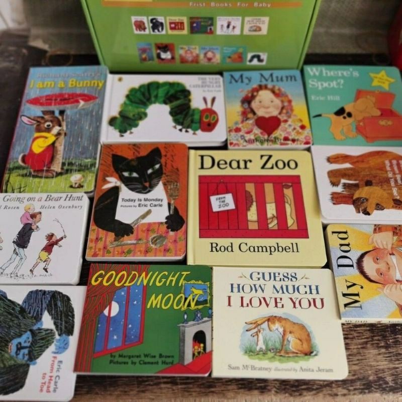 (LATEST 12 Board books) Dear zoo, Eric carle very hungry caterpillar ...