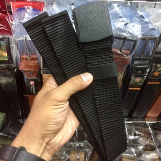 Men's Belts Teenagers Nylon Pattern anti metal Detector gasper Belts ...