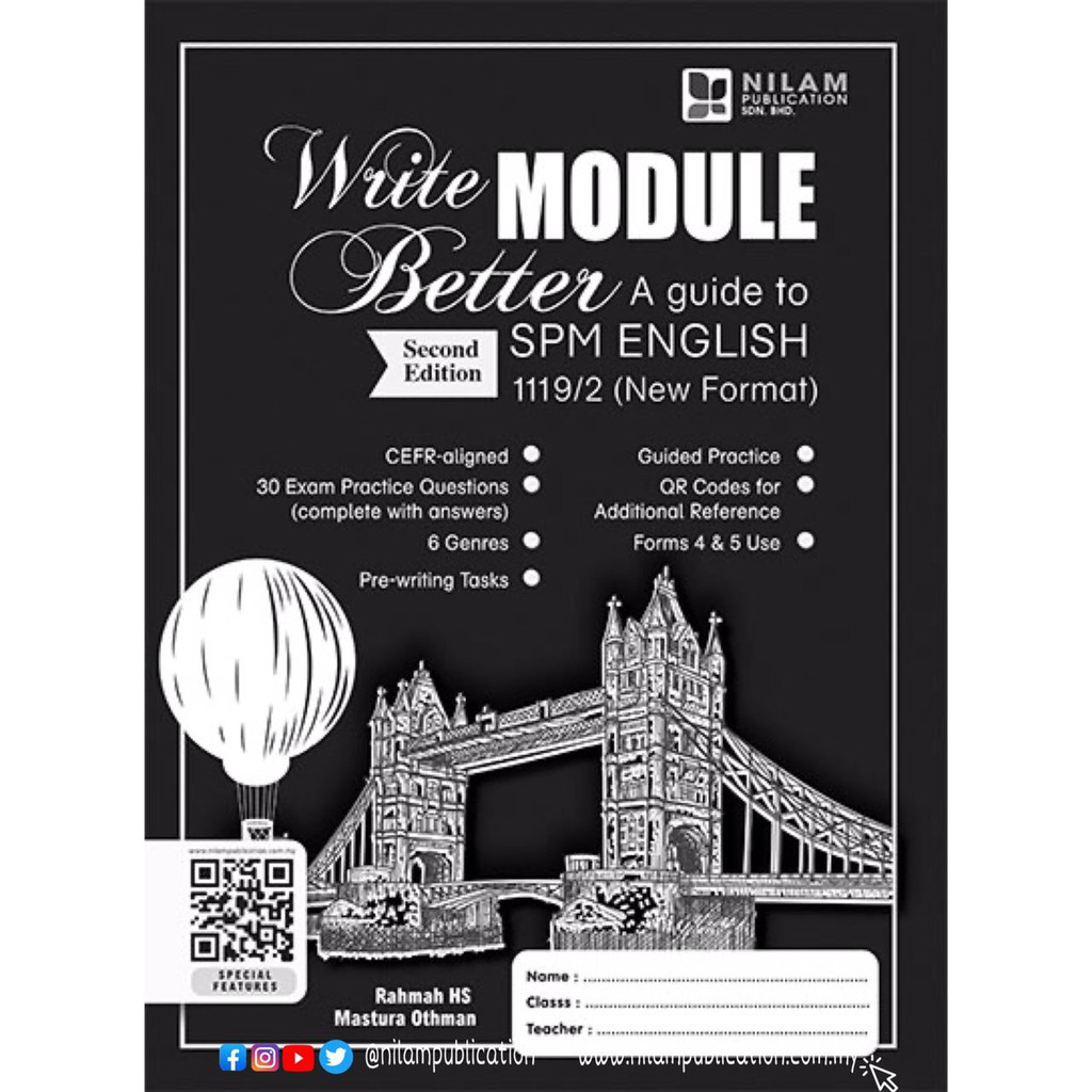 NILAM Write Module Better English SPM (2021) | Shopee Malaysia